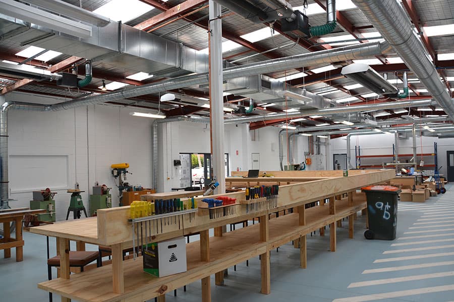 Technical Workshop at Deakin University – Waterfront – Loaram Constructions